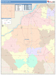 Wood County Ohio Zip Code Map