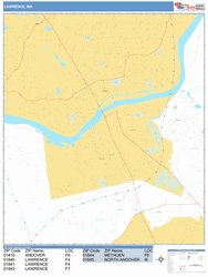 Lawrence Ks Zip Code Map - Map