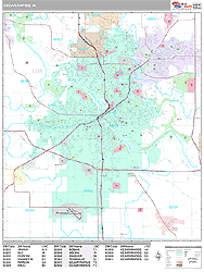 Cedar Hill Zip Code Map - Map