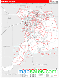 Sacramento County Zip Codes List