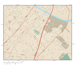 Small Central Waco Tx Map