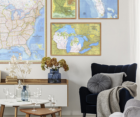 Unique Ways to Use Wall Maps - MapSales.com