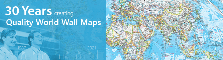 Wall Maps - MapSales.com