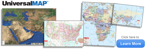 Universal Wall Map from MapSales.com - The leading source for your ...