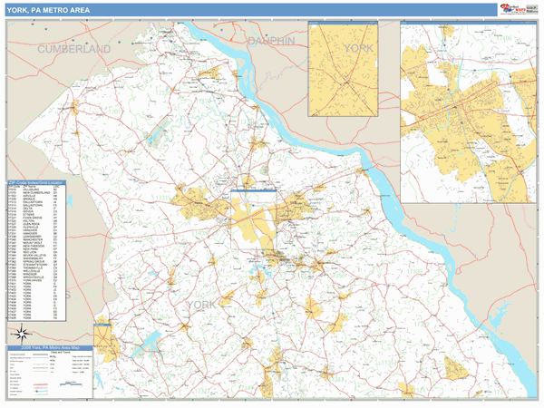 Hanover Pa Zip Code Map - Map