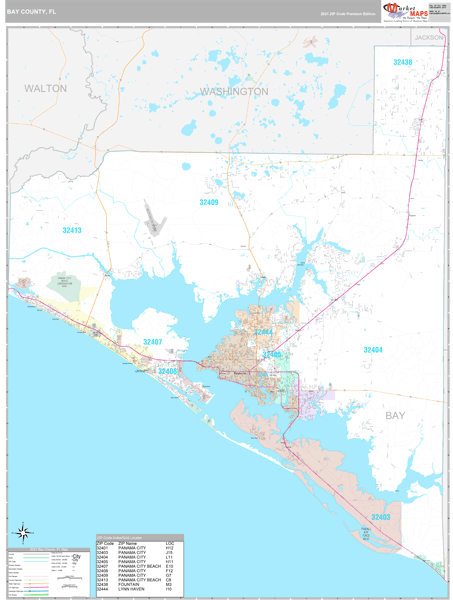 Zip Code Map Bay Area California - United States Map