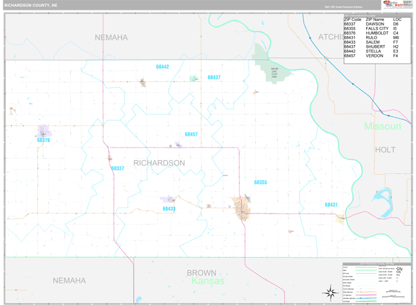 Richardson Zip Code Area Map