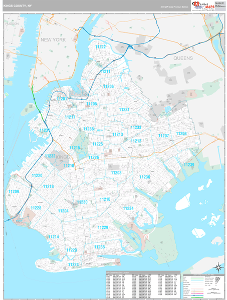 King County Zip Code Map - Map