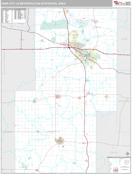 Iowa City Ia Zip Code Map - United States Map
