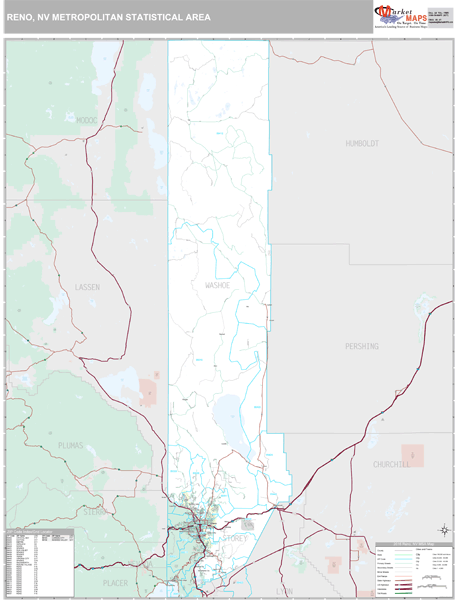 Reno Nv Zip Code Map - Map