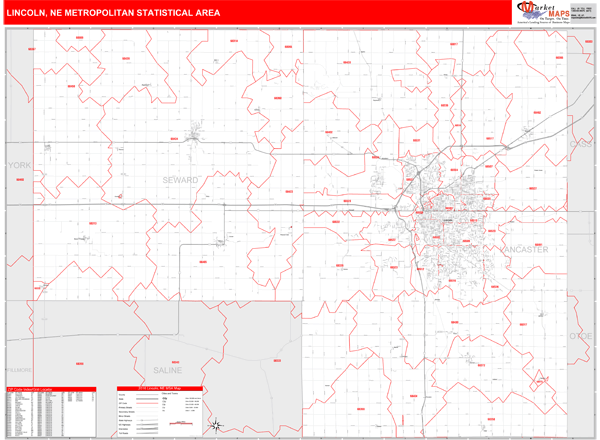 Zip Code Map Lincoln Ne - Map