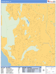 Laguna Hills Zip Code Map - United States Map