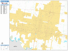 Mcallen Tx Zip Code Map - Map