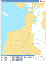 Zip Code Map Everett Wa - Map