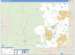 Boulder Co Zip Code Map - Map