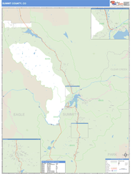 Summit County Zip Code Map - Map