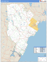 York County Zip Code Map - United States Map
