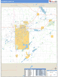 Kalamazoo Area Code Map