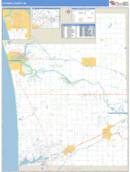 Ottawa County Zip Code Map - United States Map