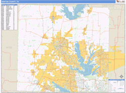 Denton Tx Zip Code Map - Map