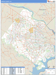Fairfax County Zip Code Map Metro