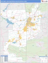 Ft Smith Zip Code Map - United States Map