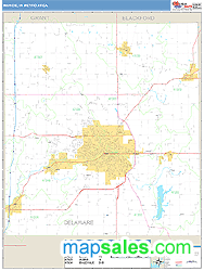 Muncie Indiana Zip Code Map - United States Map