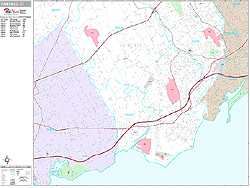 Fairfield County Zip Code Map - Map