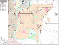 Council Bluffs Zip Code Map - Map