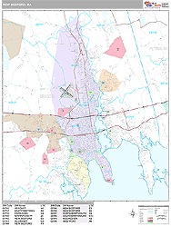 New Bedford Zip Code Map - Map