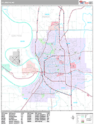St Joseph Mo Zip Code Map - Map