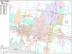 Mcallen Tx Zip Code Map - Map