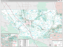Kern County Zip Code Map - Map