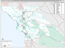 San Luis Obispo Zip Code Map - United States Map