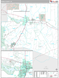 Pueblo Colorado Zip Code Map - Map