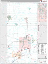 Madison County Zip Code Map - Map