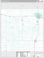 Madison County Zip Code Map - Map