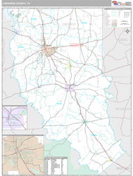 Cherokee County Zip Code Map - Map