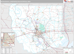 Baton Rouge Zip Code Map Free - Map of world