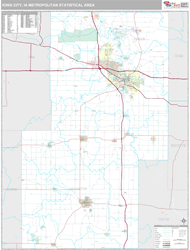 Iowa City Zip Code Map - Map