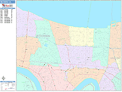 Metairie La Zip Code Map - Map