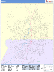 North Bend Oregon Zip Code Map - United States Map