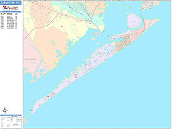 Galveston Texas Zip Code Map - United States Map