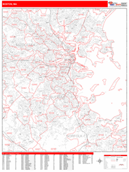 Downtown Boston Zip Code Map - Map
