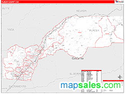 Placer county zip code map