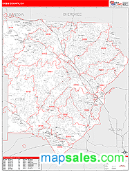 Cobb County Zip Code Map