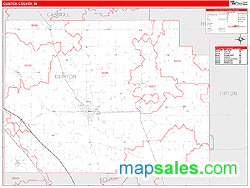 Clinton Township Zip Code Map - Map