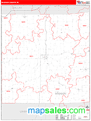 Madison County Zip Code Map - Map