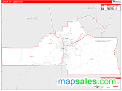 Carson City Zip Code Map - Map