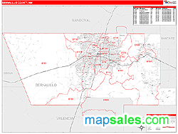 Albuquerque Nm Zip Code Map - Map